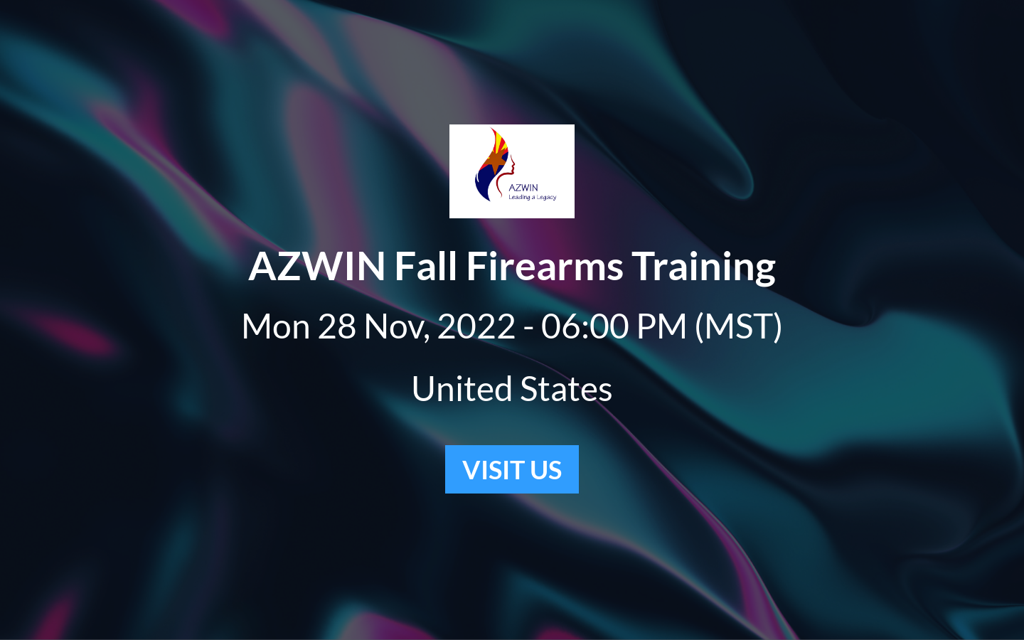 AZWIN Fall Firearms Training